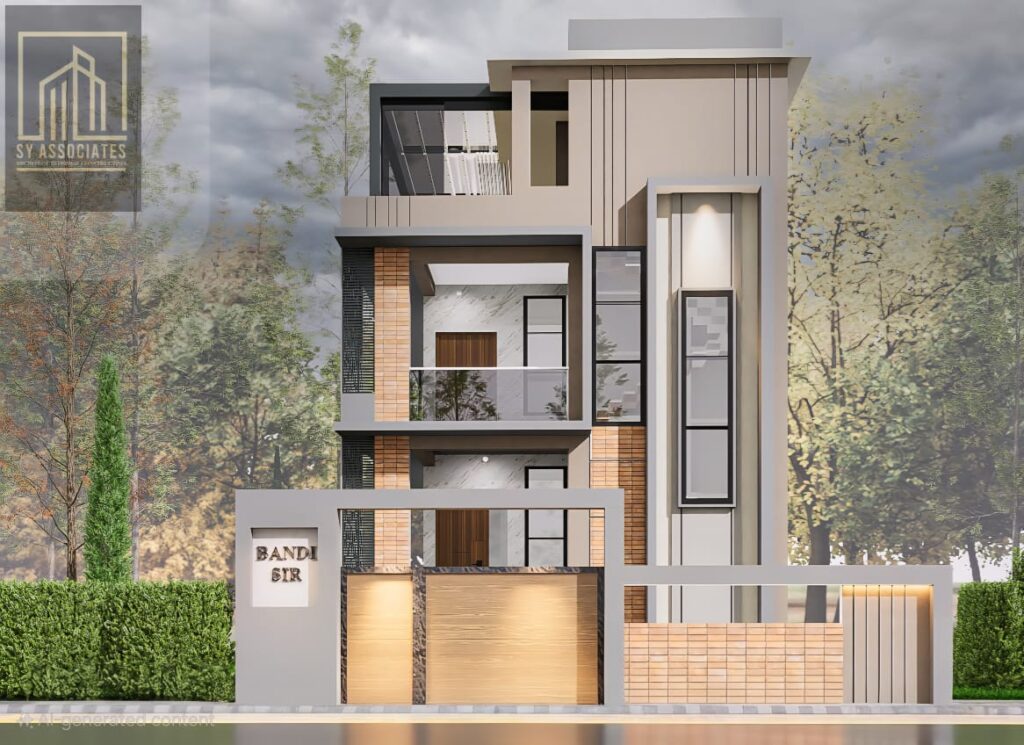 3D Elevation Designs – Shrinivas Yardi & Associates